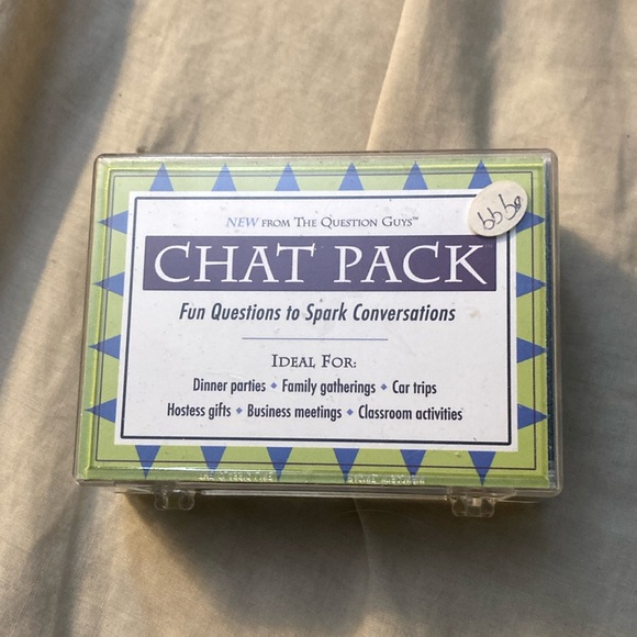 Games | Chat Pack Fun Conversation Starters | Poshmark